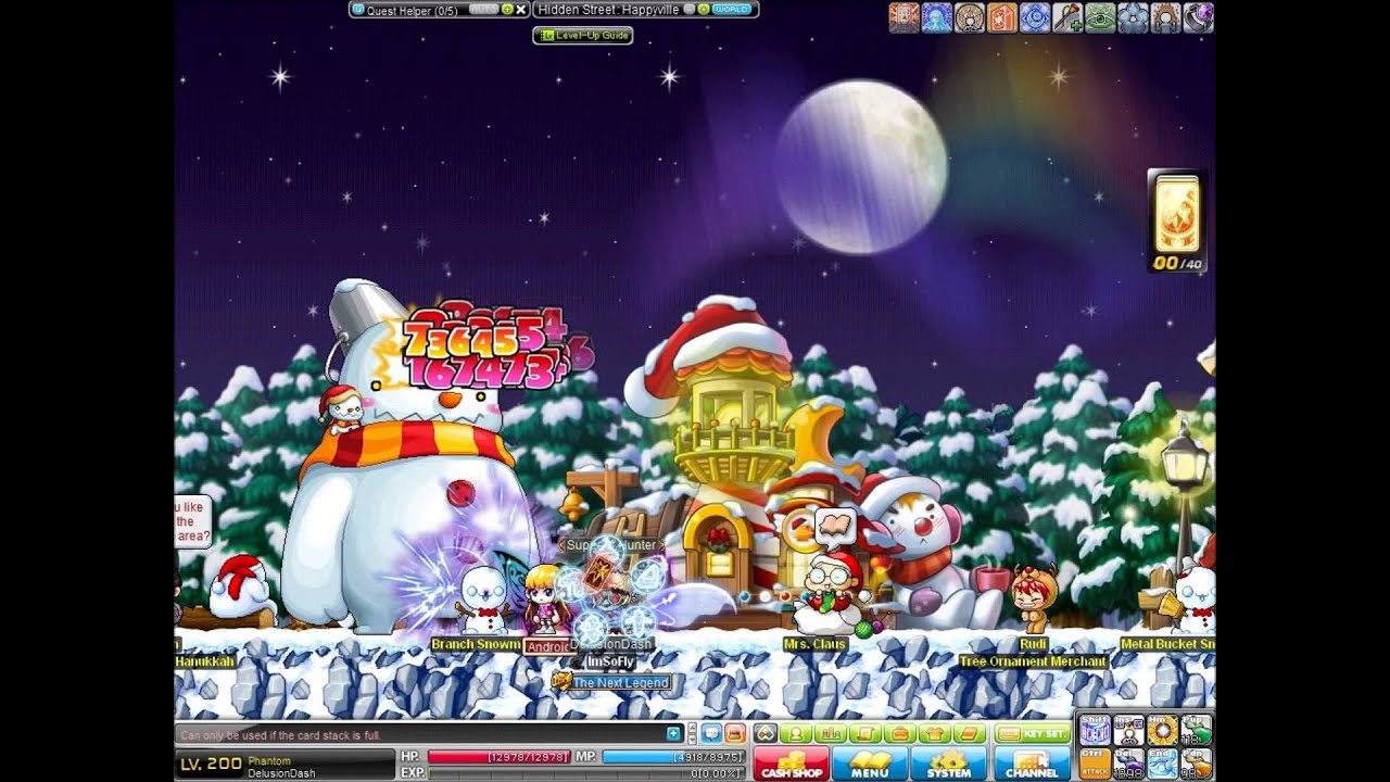 MapleStory Happyville NooNoo Boss - YouTube
