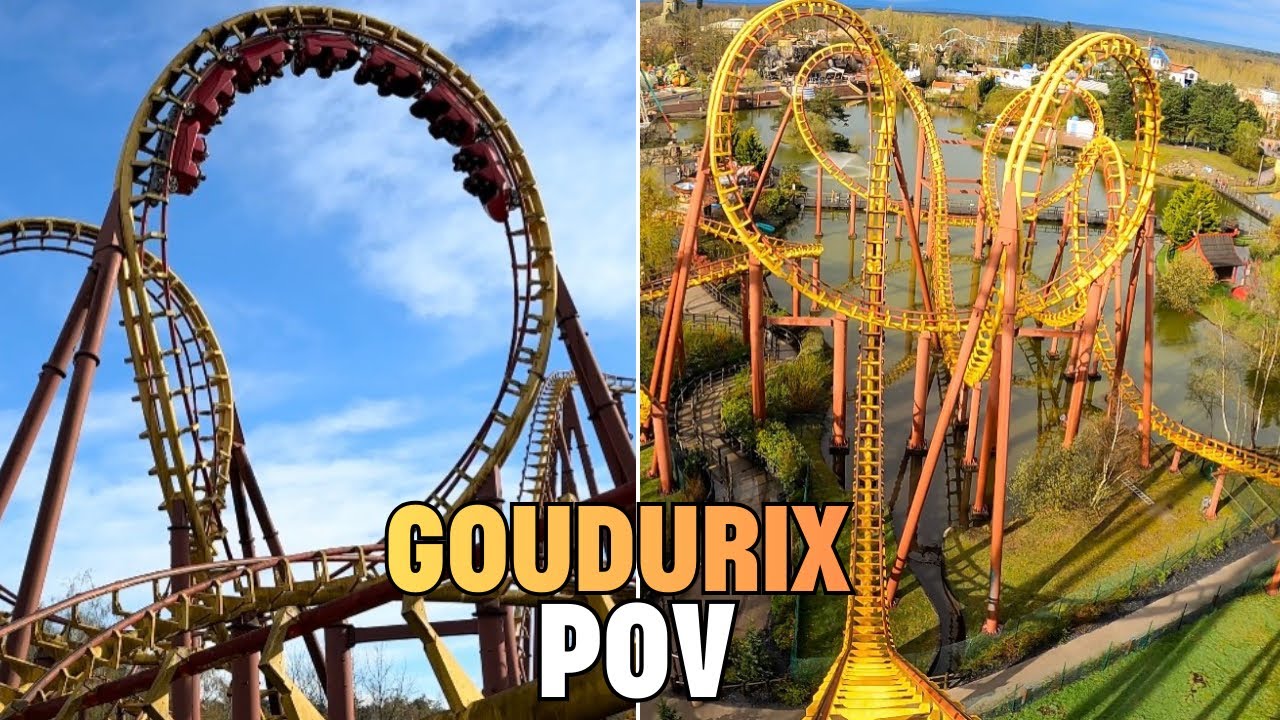 Goudurix On Ride POV - Parc Astérix Paris - YouTube