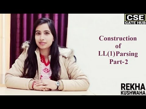 Compiler: Construction of LL(1) parsing table : Part-2 by Rekha ...