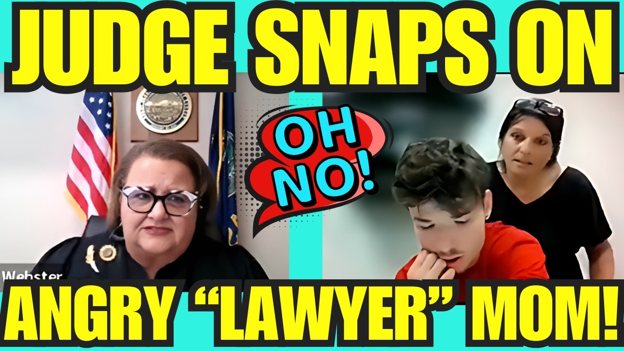 Judge Webster SNAPS BE QUIET OR GO TO JAIL! - YouTube