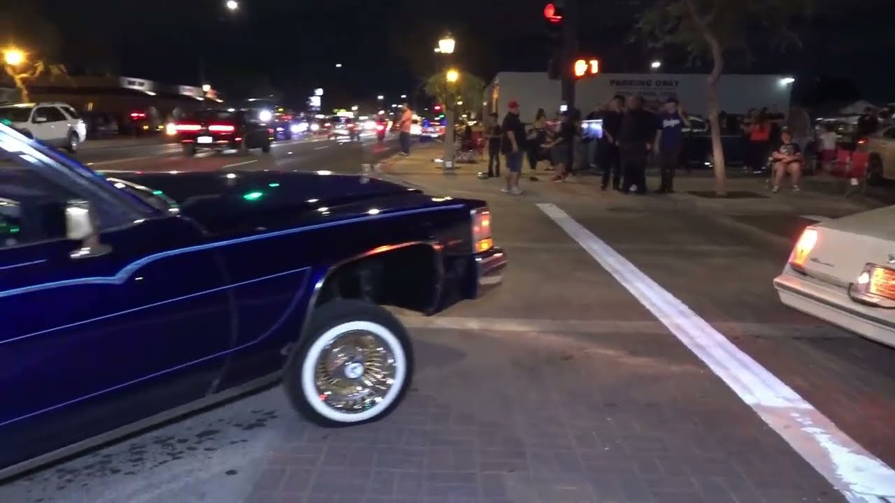 LOWRIDER CRUISE NIGHT 108 highlight - YouTube