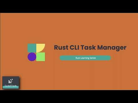 CLI Task Manager in Rust - YouTube