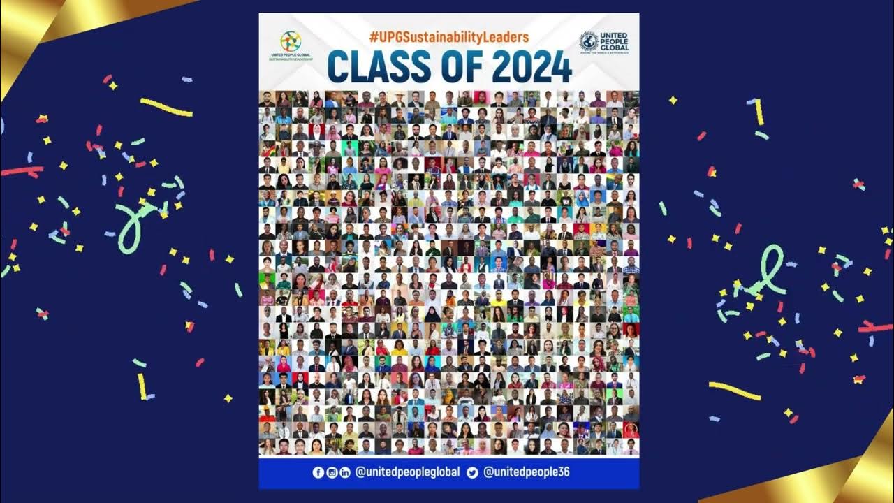 Meet the UPG Sustainability Leadership Class of 2024 - YouTube