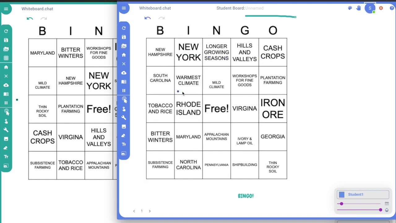 Play Bingo with whiteboard.chat - YouTube