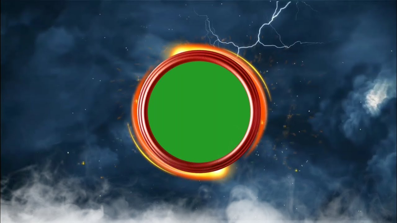 Circle Spinning Light effects green screen II BirammaSakthiTech - YouTube
