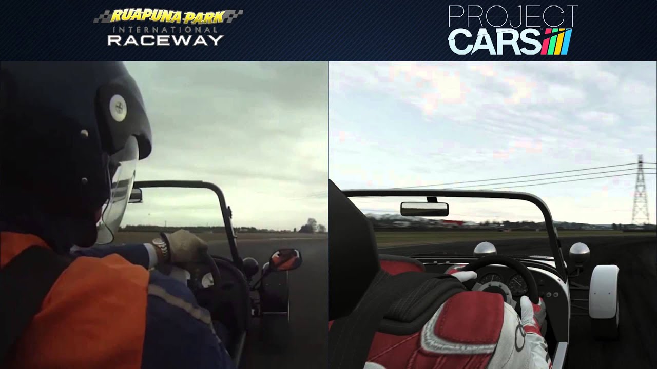 Project Cars vs Real Life - Ruapuna Park International Raceway ...