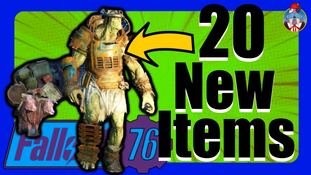 Grahm has 21 NEW exclusive plans in Fallout 76, full showcase of all ...