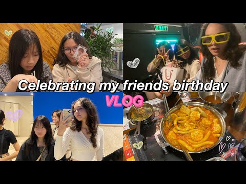 VLOG// CELEBRATING MY FRIENDS BIRTHDAY | Milana Blogs