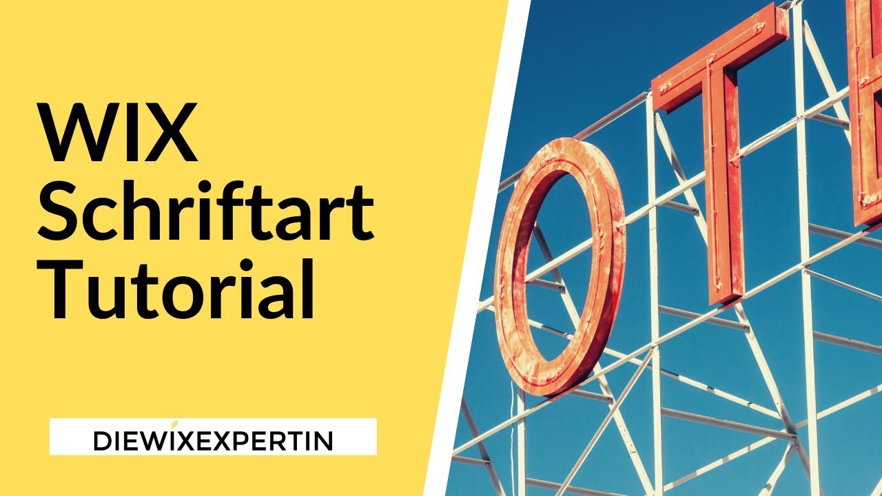 Wix Fonts | Alles zum Thema Schriftart in Wix - YouTube