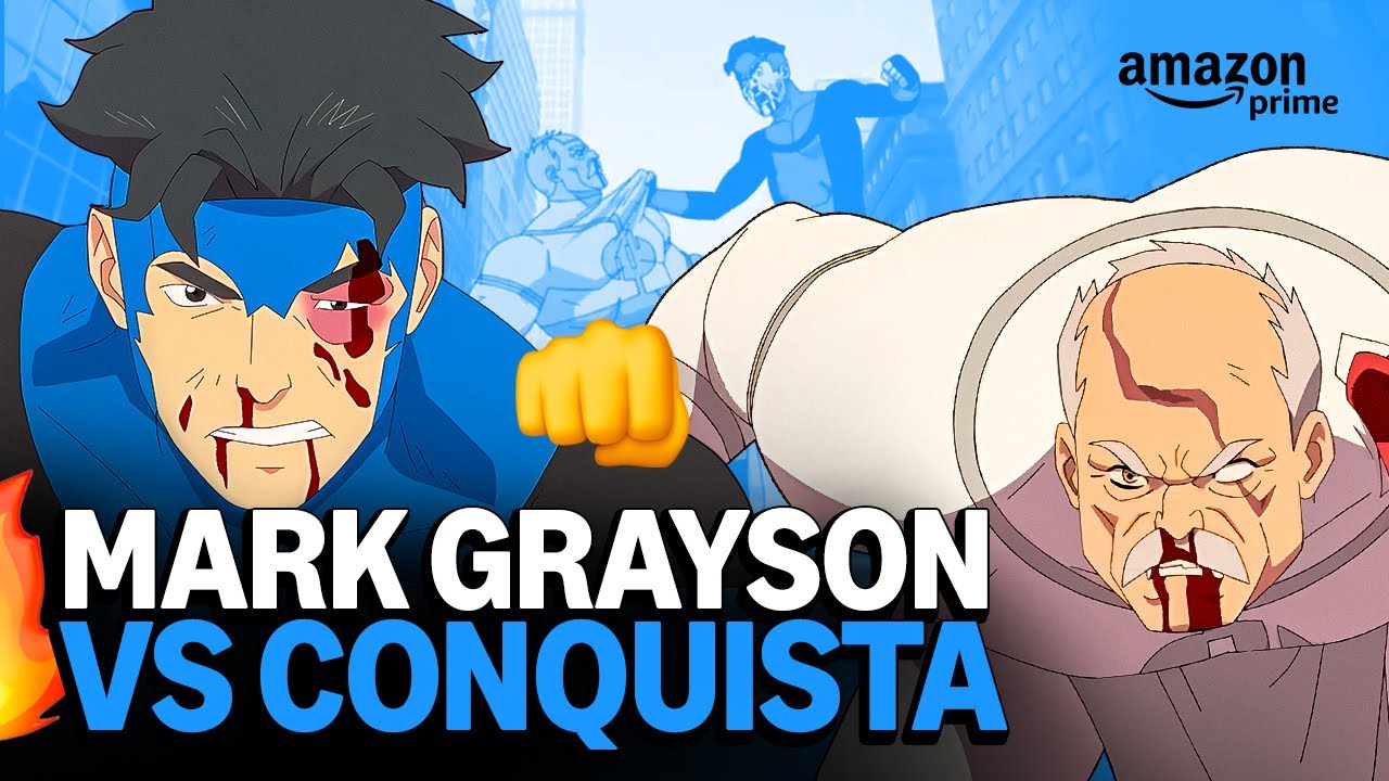 Batalha Final de Invencível - Mark Grayson Enfrenta Seu Destino! - YouTube