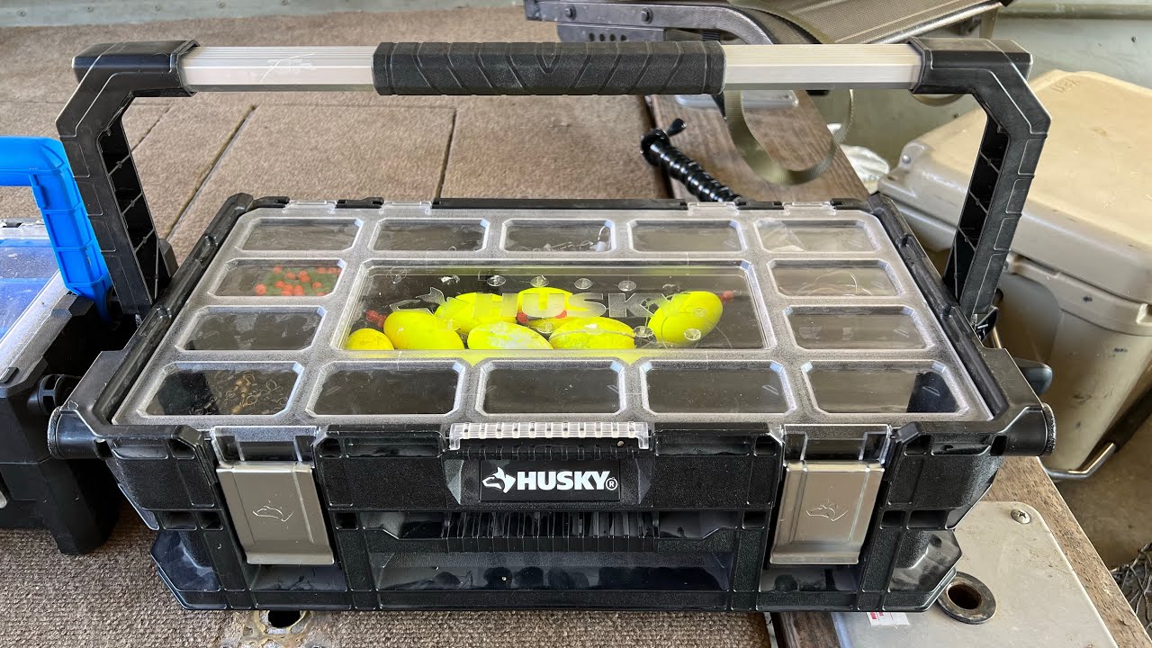 Budget tackle box review part 2…Hart 18” VS Husky 22”. - YouTube