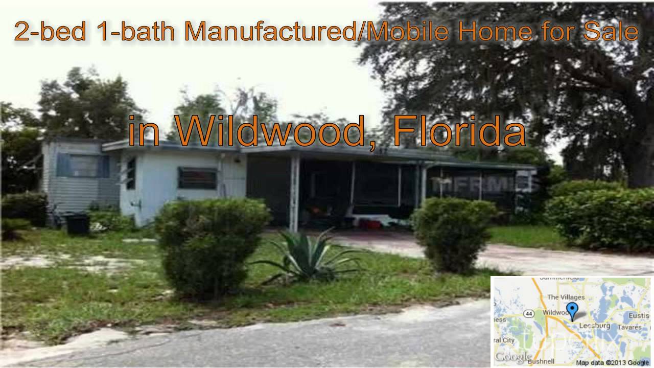 2-bed 1-bath Manufactured/Mobile Home for Sale in Wildwood, Florida on ...