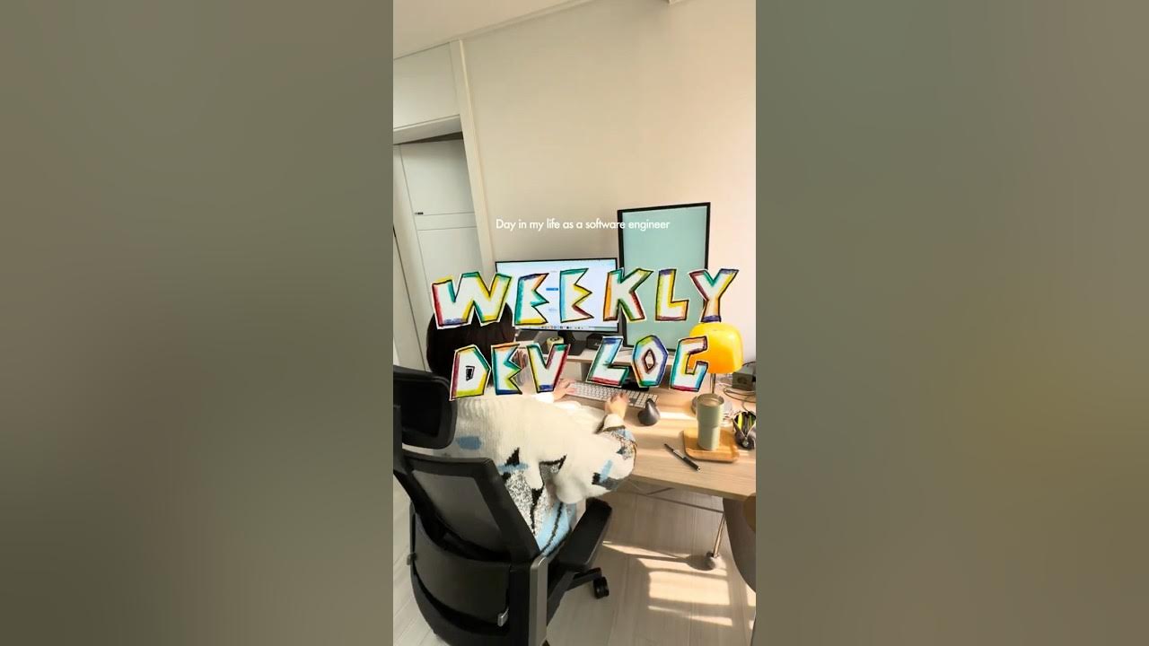 Weekly Dev Log | 주간 개발 일상 브이로그 #vlog #developer #devlog - YouTube