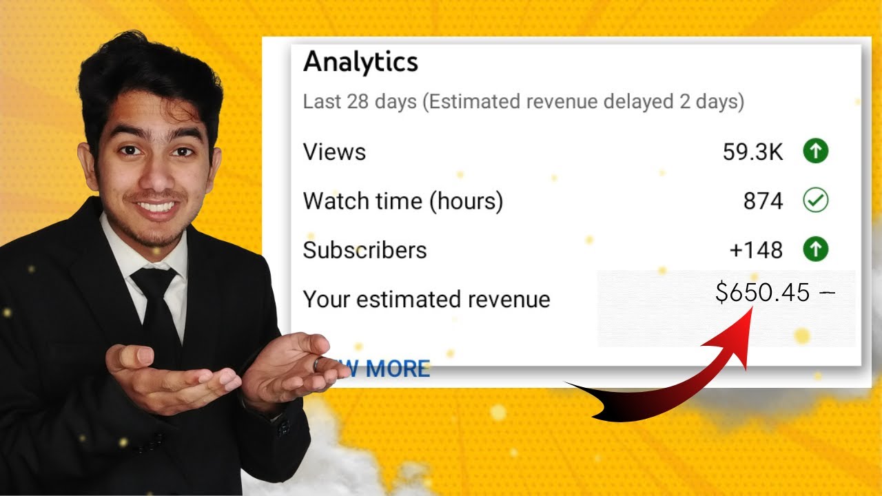 60K Views Revenue From YouTube ?? 60k Views कितना रूपये देता है YouTube ...