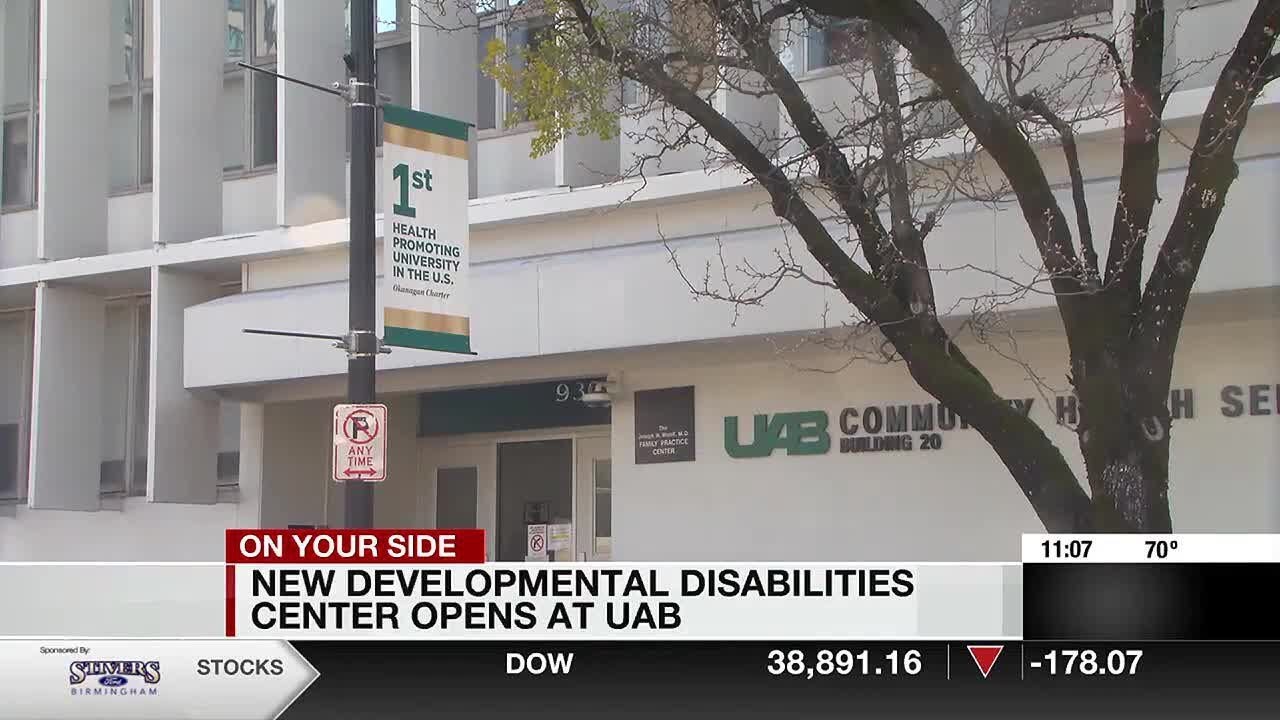 New developmental disabilities center opens at UAB - YouTube