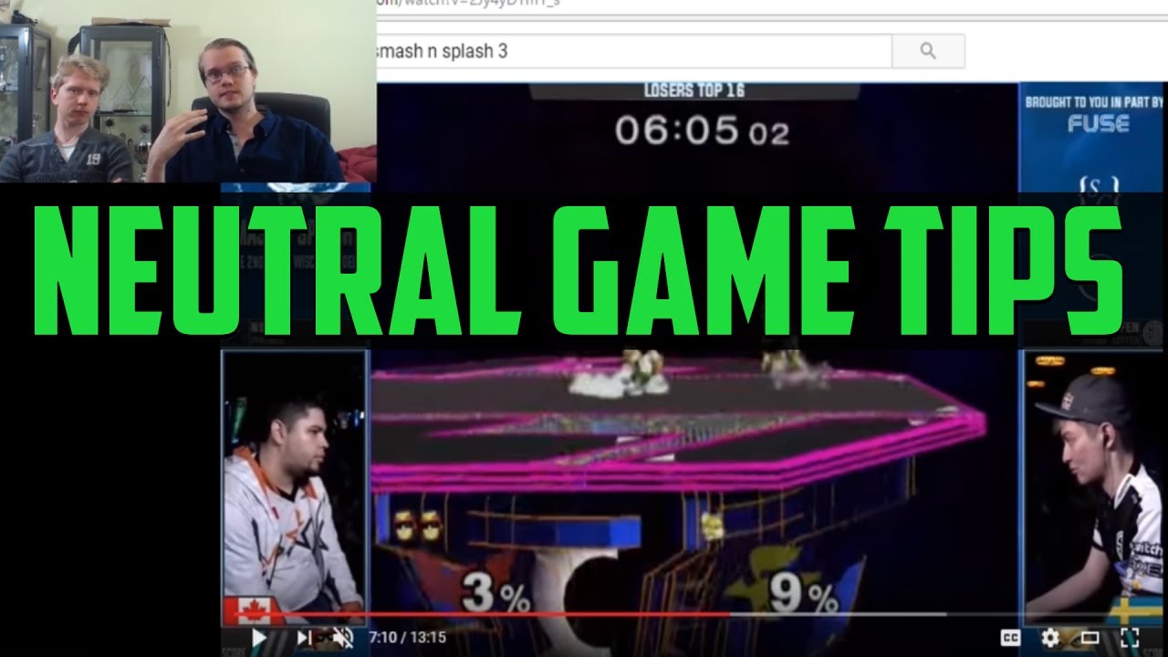 Armada's 5 Neutral Game Tips - Super Smash Bros. - YouTube