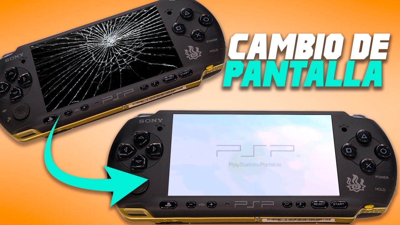 Cambio De Pantalla PSP 3000 | Construyo La PSP Perfecta PT2 - YouTube