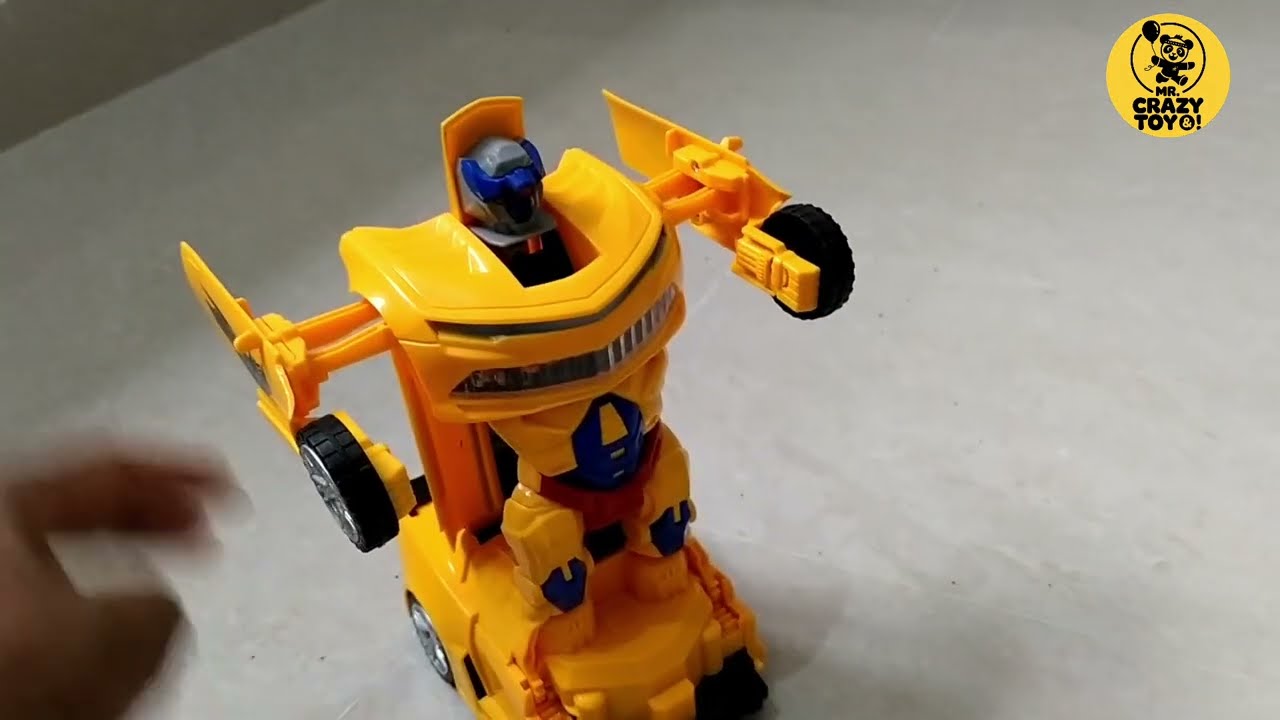 Robot Car | bumble bee car | transformer toy | rc car | बच्चो आज हम ...
