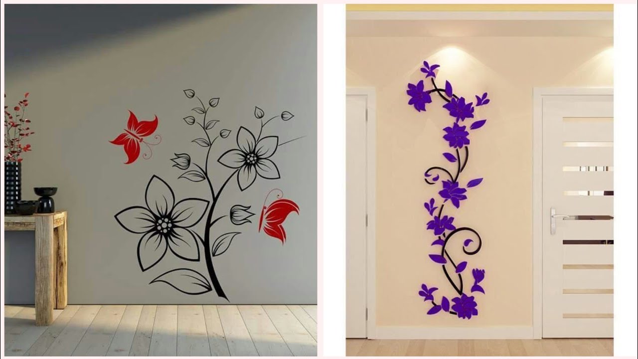 Beautiful Wall stickers design ideas Home interior wall decorating ...