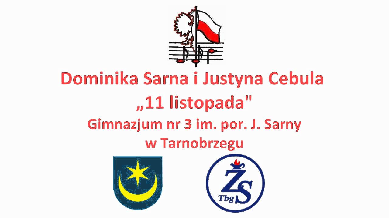 Dominika Sarna i Justyna Cebula - 11 listopada - YouTube