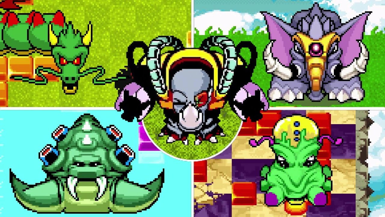 Planet Monsters (GBA) All Bosses (No Damage, Very Hard) - YouTube
