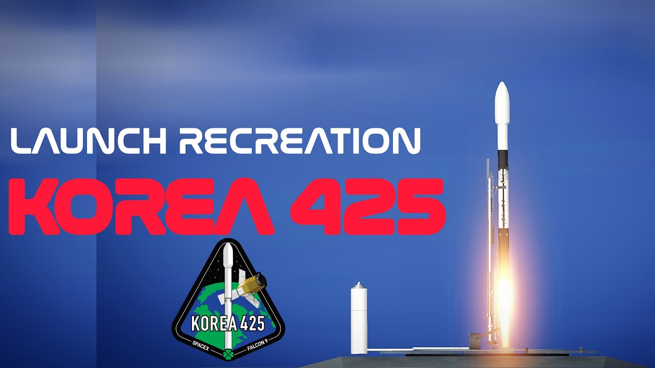 KOREA 452 With mission control audio#spacex #simplerockets2 # ...