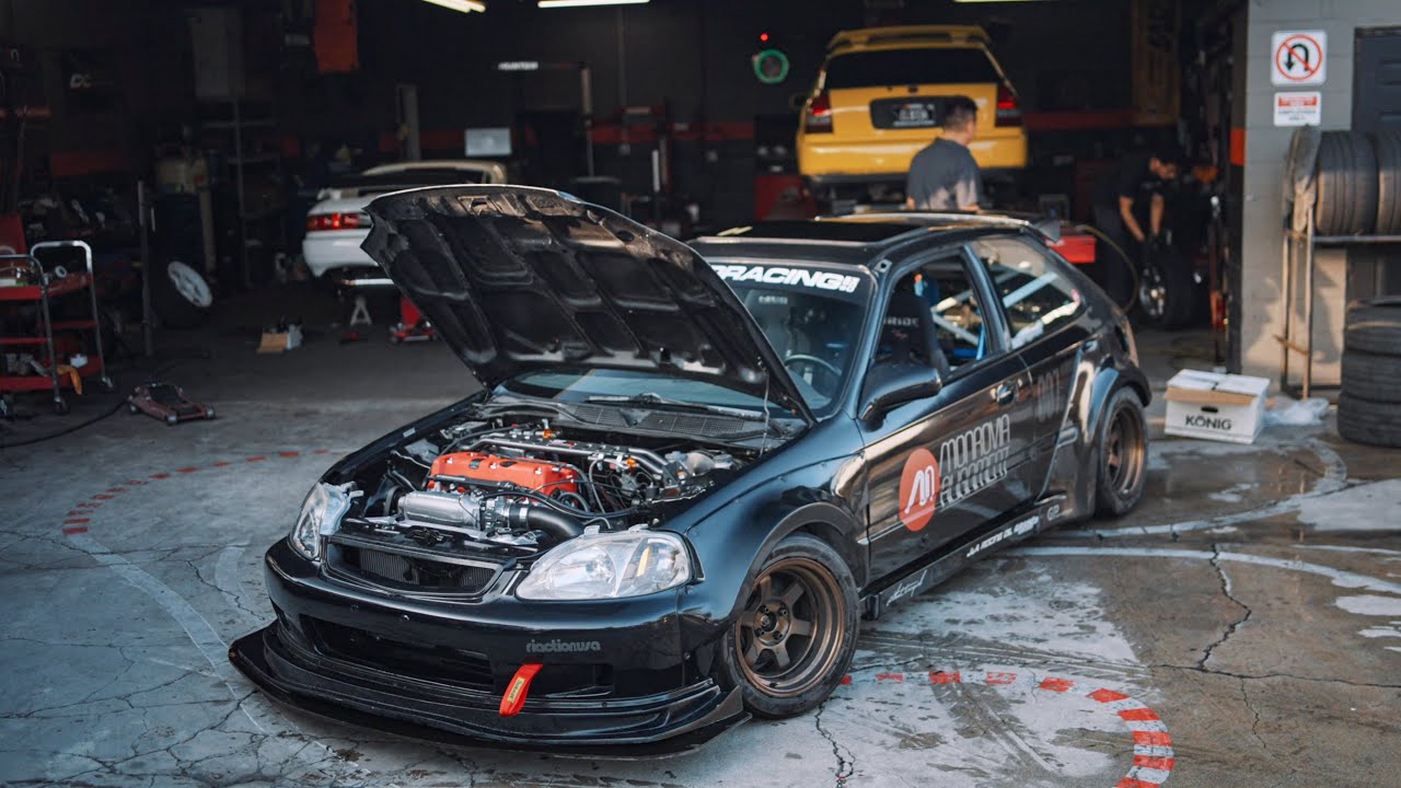 How To Build The ULTIMATE K24 Honda Civic EK Hatch | Mini Documentary ...