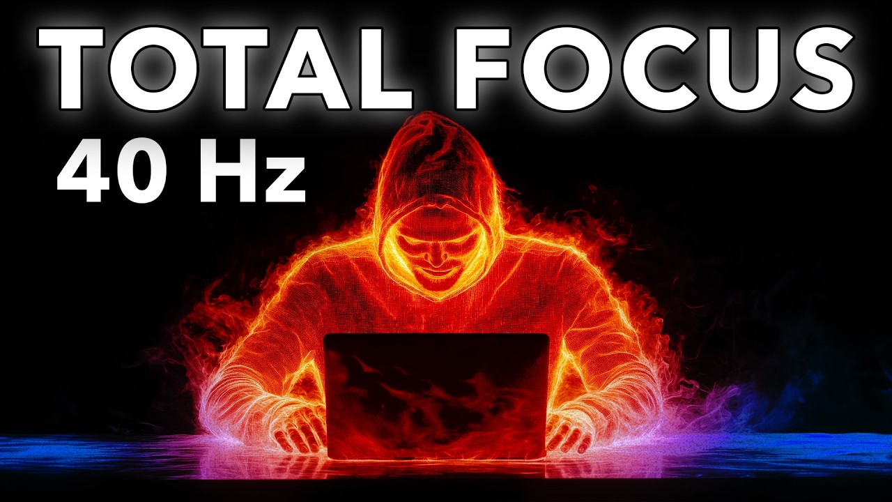 40 hz binaural beats music for FOCUS - YouTube