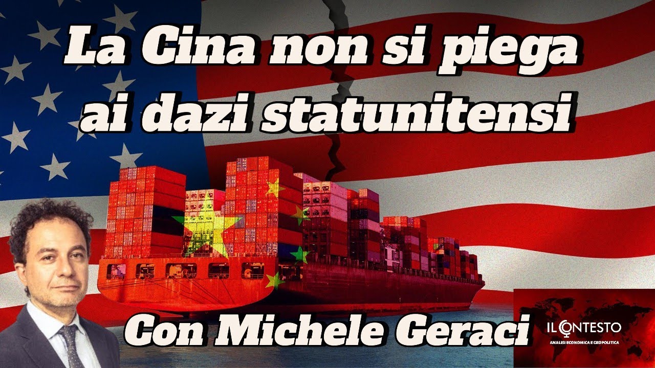 La Cina non si piega ai dazi statunitensi | Michele Geraci - YouTube