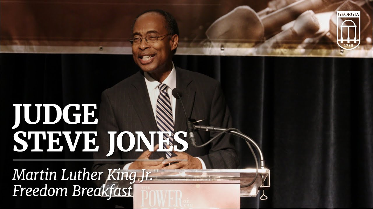 Judge Steve Jones Delivers Annual Mlk Lecture At Uga Youtube