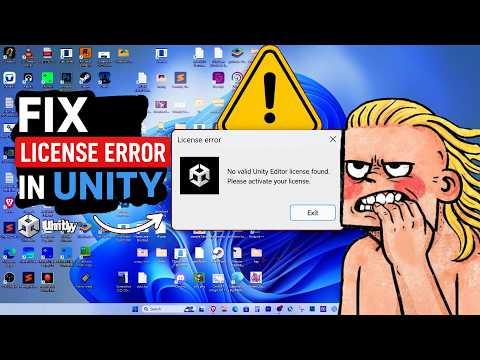 How to Fix “No Valid Unity Editor License Found” Error