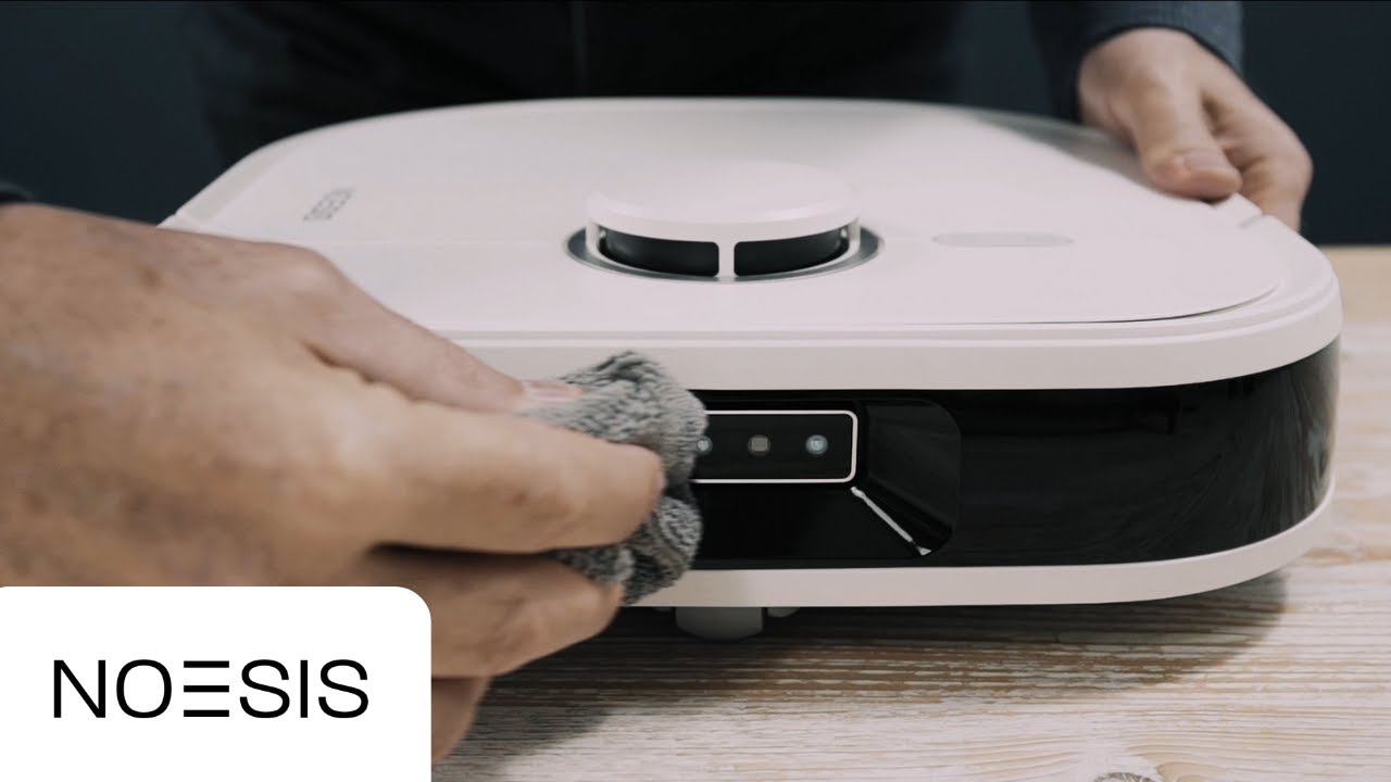 NOESIS Florio F10 Pro - Cleaning The Camera On The Robot - YouTube