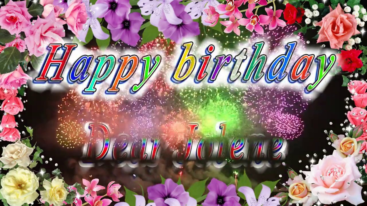 Happy birthday dear Jolene - YouTube