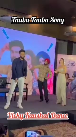 Tauba Tauba Song | Vicky Kaushal | #vickykaushal #taubatauba #dance # ...