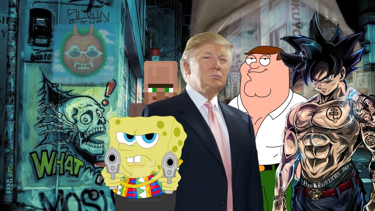 EKSE COVER by The HARDest Gangsters in Da World (ft. Trump, Goku ...
