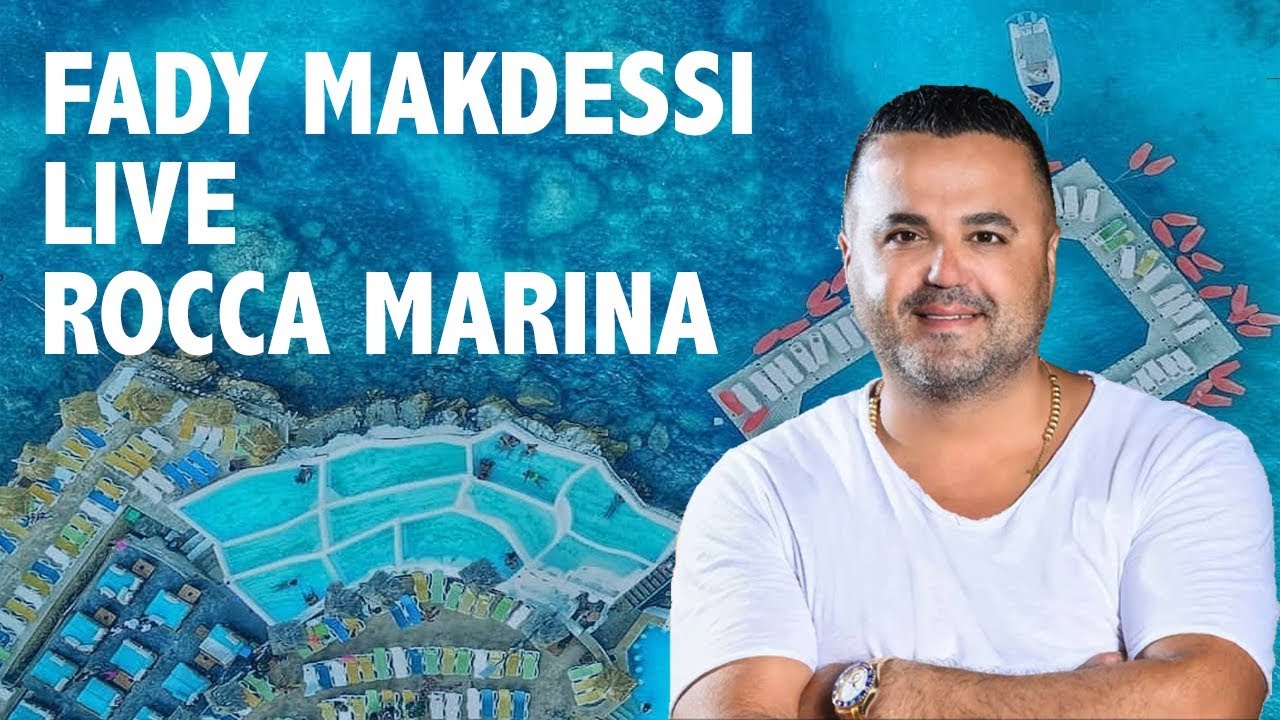 Fady Makdessy Live Rocca Marina Beach Chekka 🇱🇧🏖️ فادي مقدسي حفلة روكا ...