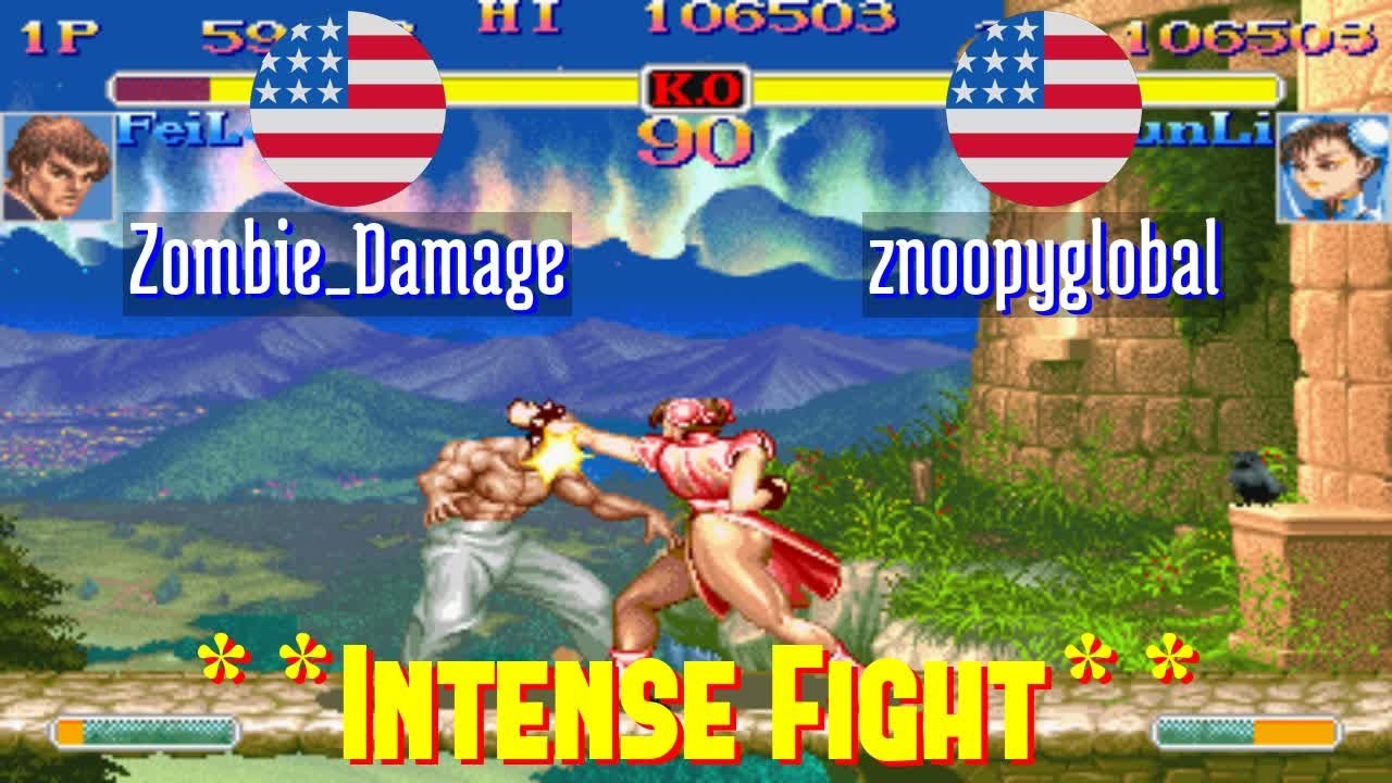 FT10 @ssf2xjr1: Zombie_Damage (US) vs znoopyglobal (US) [Super SF II X ...