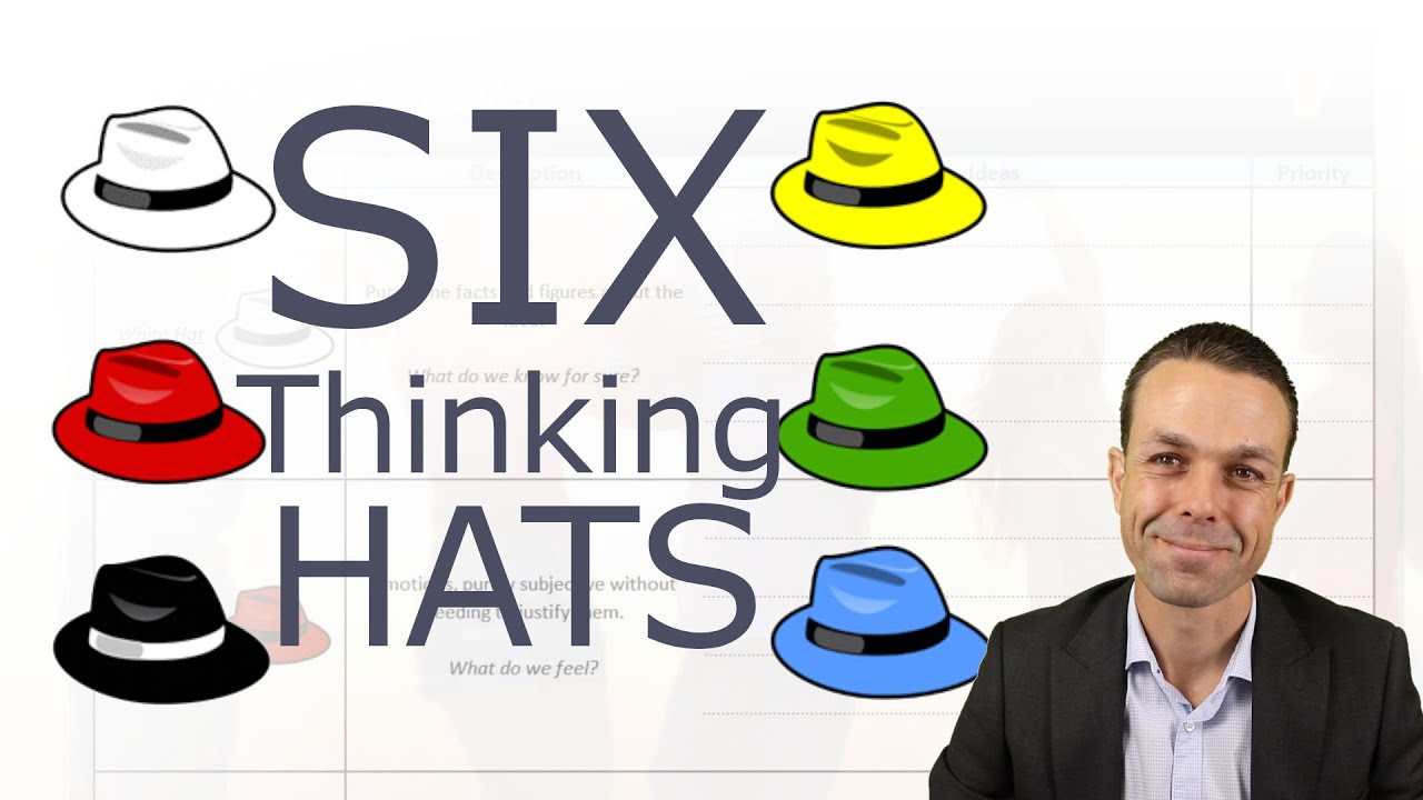 Six Thinking Hats Clipart