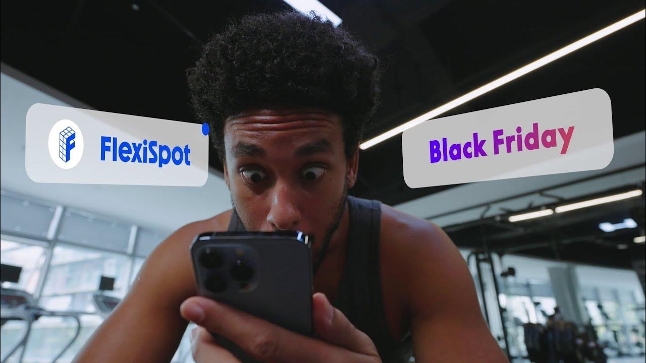 Your Black Friday Call from FlexiSpot - YouTube