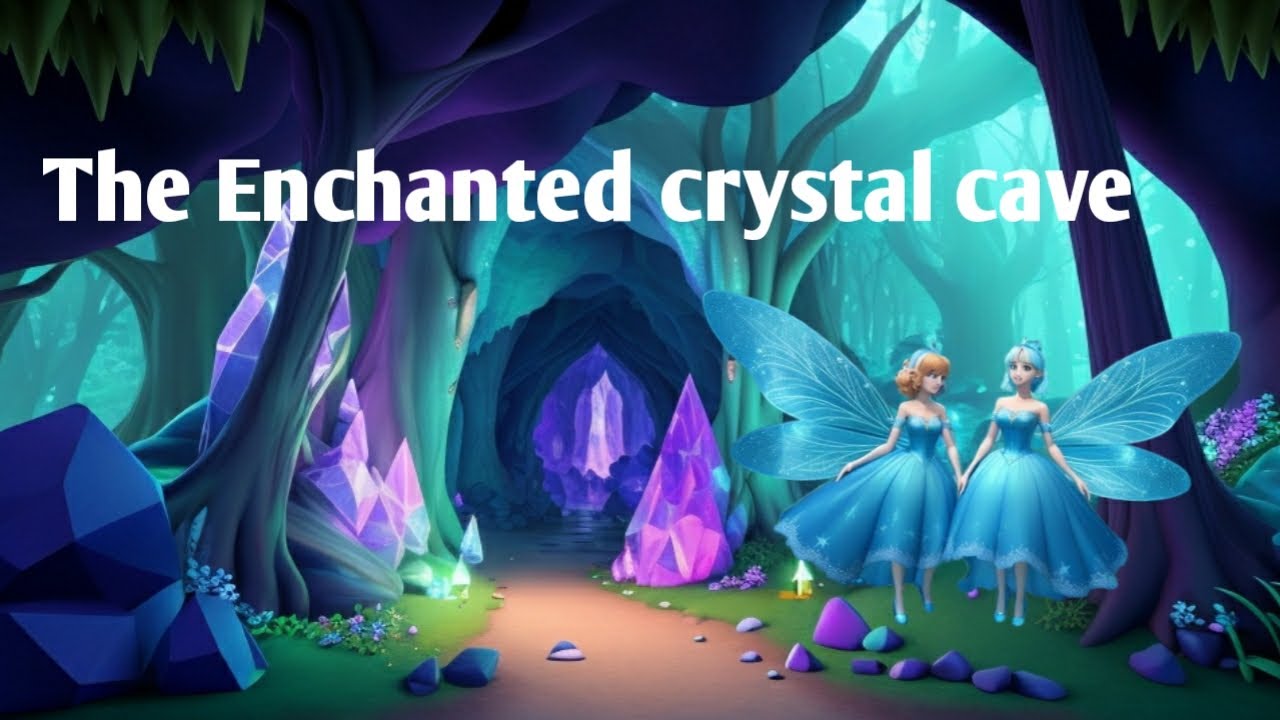 The Enchanted crystal cave||English kid bed time story - YouTube