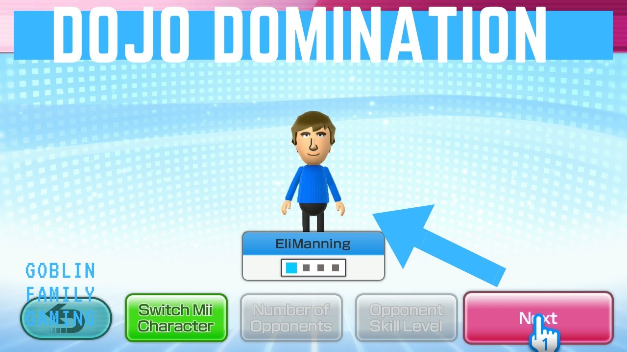 What if Mii Eli Manning played Wii Party Dojo Domination Celebrity ...
