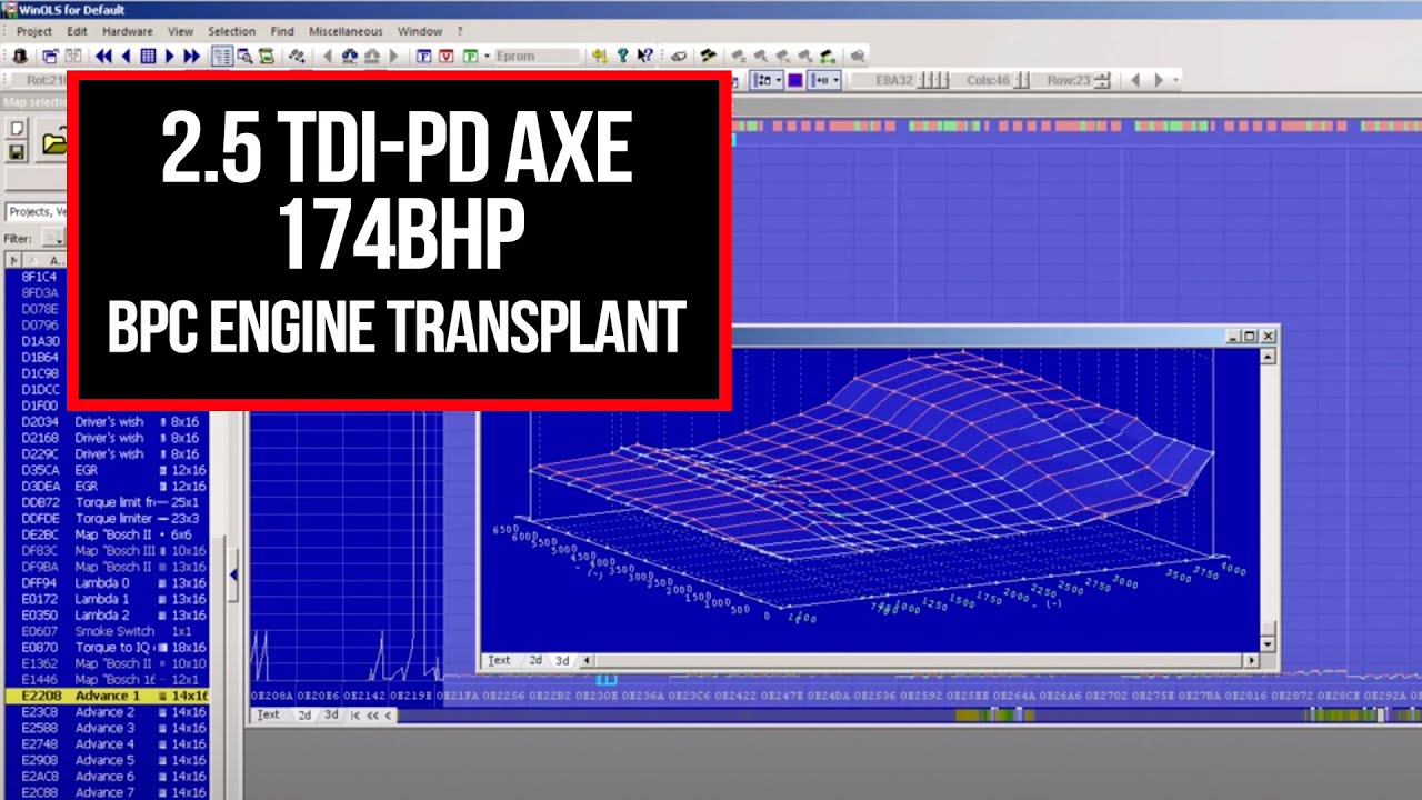 VW T5 Transporter (2.5 TDI-PD AXE 174bhp) – BPC Engine Transplant - YouTube