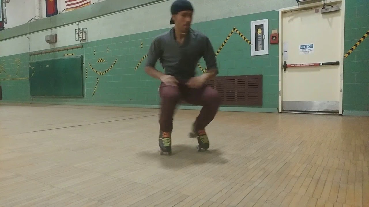 Andvilsk8s | Roller Skating | How To: Sit Spin - YouTube