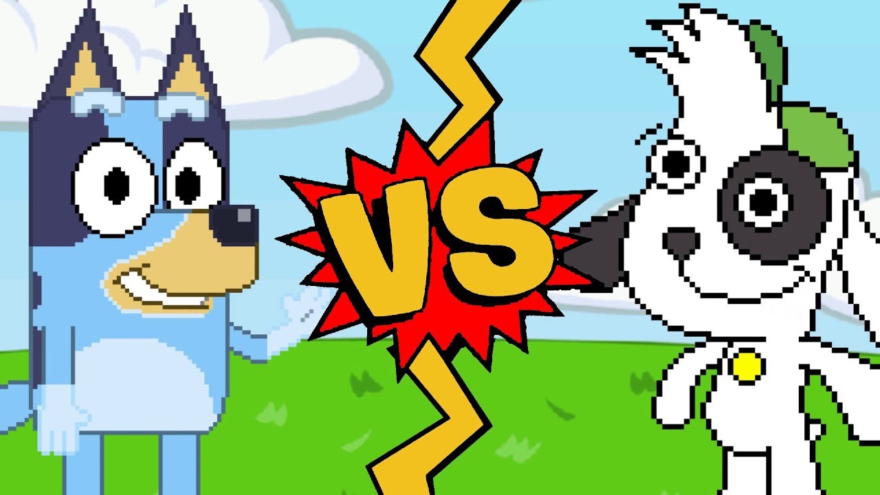 M.U.G.E.N Battles | Bluey vs Doki - YouTube