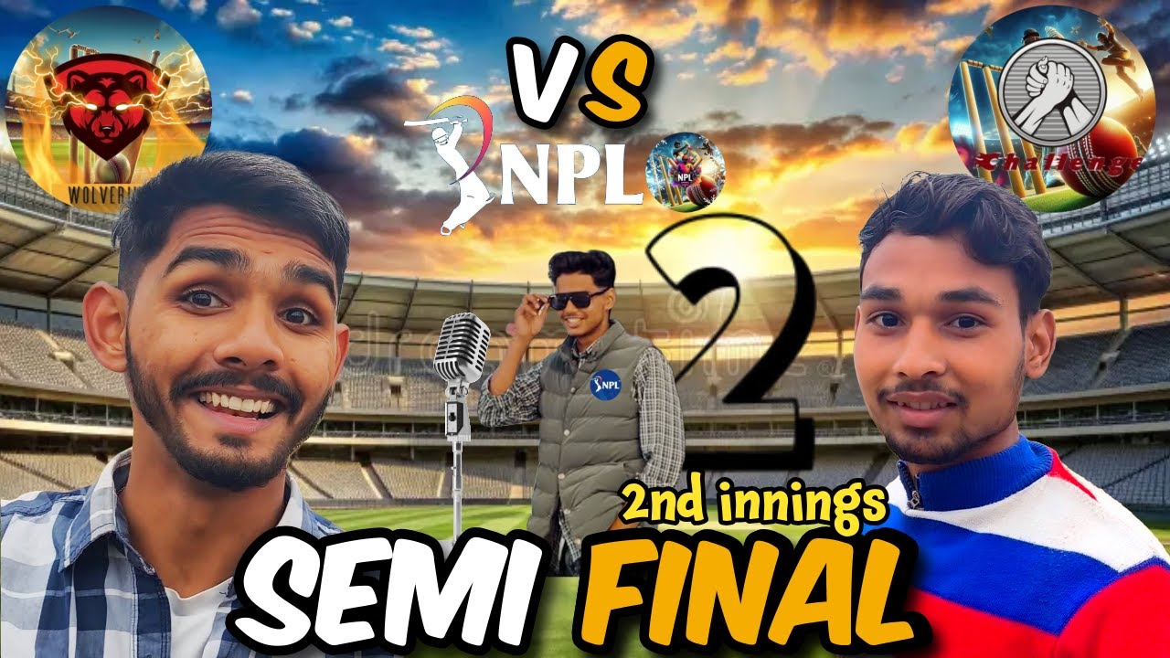 NPL SEASON 2 WINTERS | The SEMI FINAL | Match 11| 2nd Innings | The 8 ...