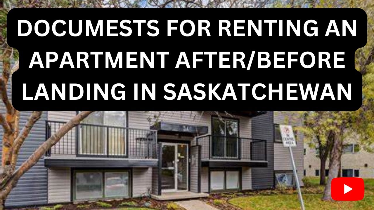 Apartment Rent | Lease | Documents | process in #saskatchewan # ...