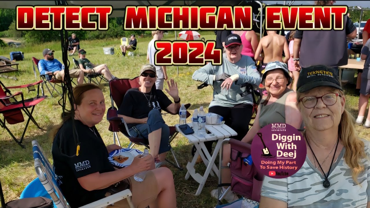Largest Metal Detecting Hunt In Michigan - YouTube