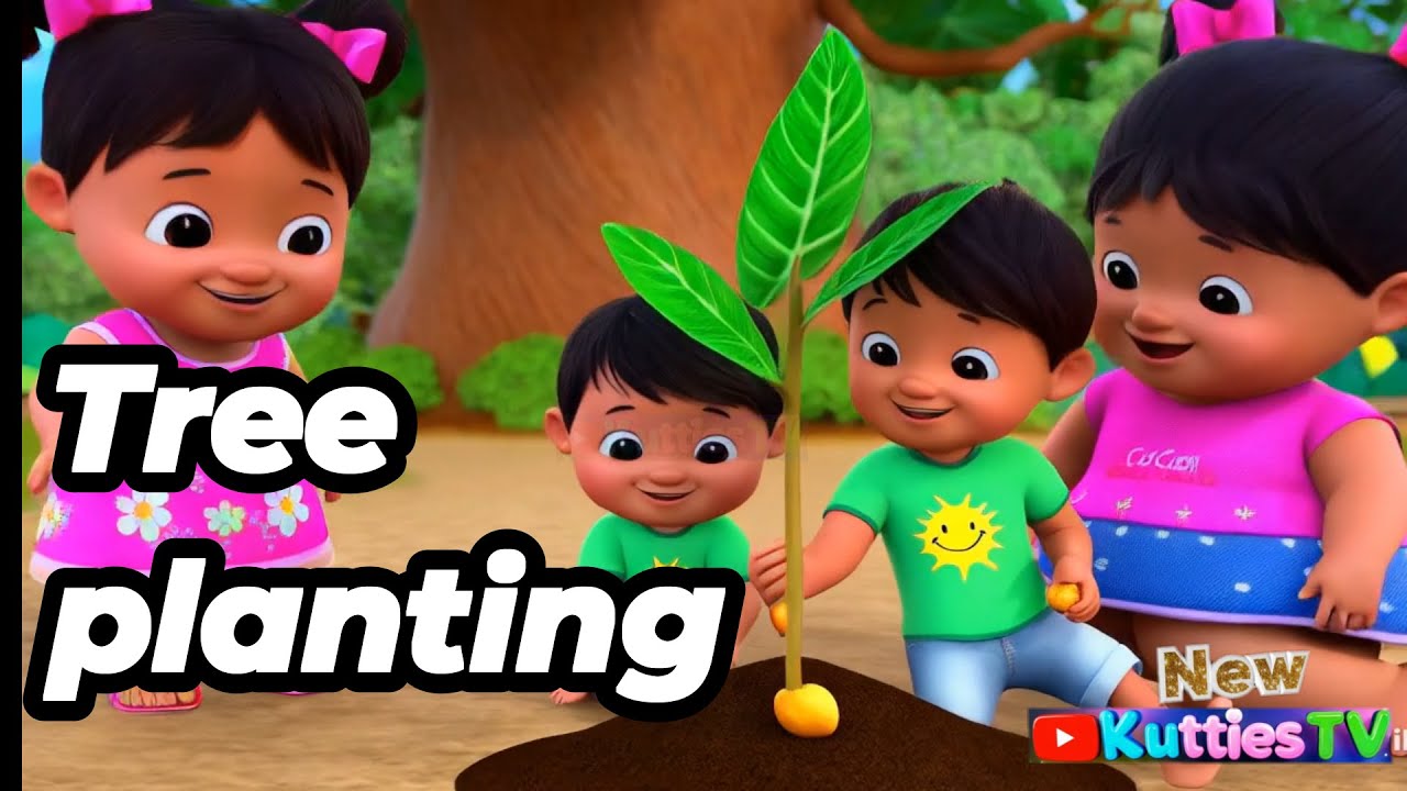 செடி ஒன்று நட்டி வெச்சேன் / plant the tree / Songs for kids /Tamil ...