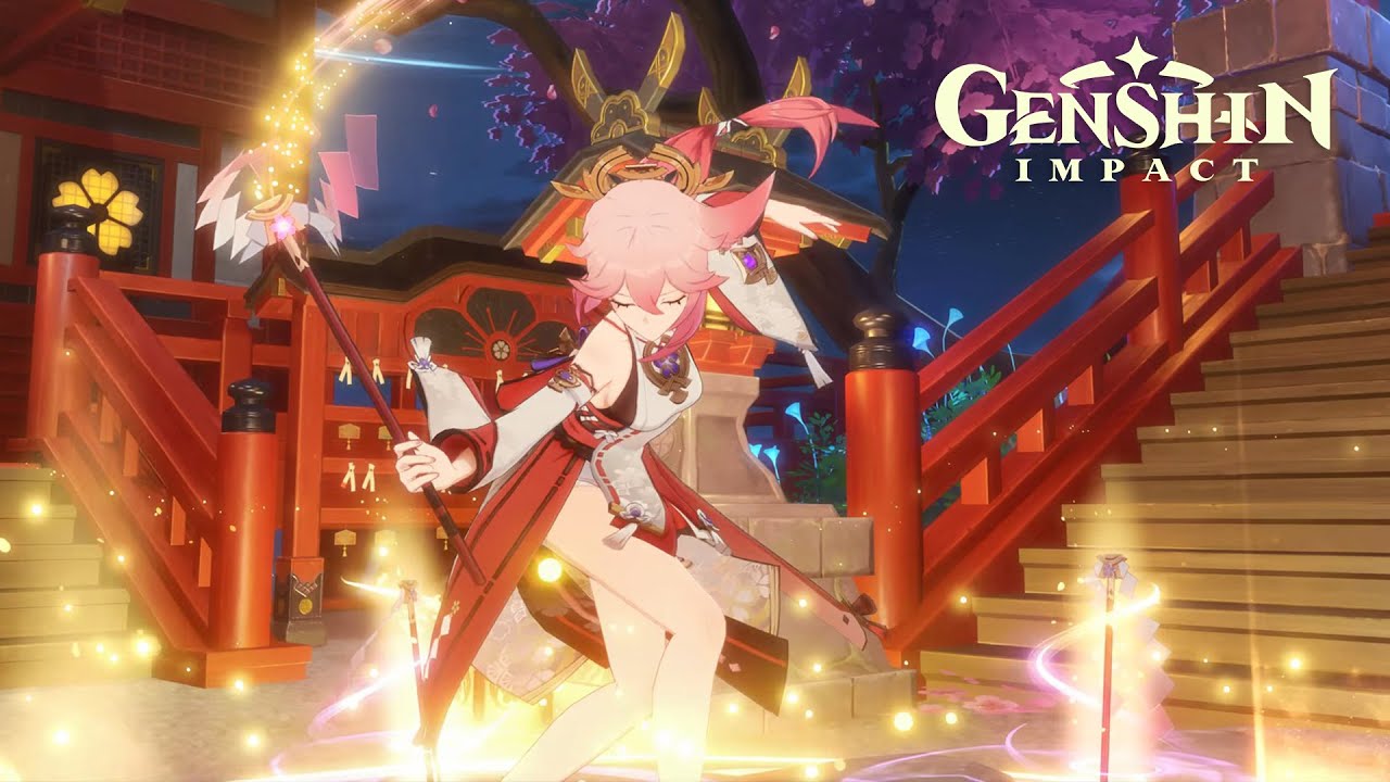 Yae Miko Performs Banquet of Parting Ritual | Yae Miko Story Quest ...