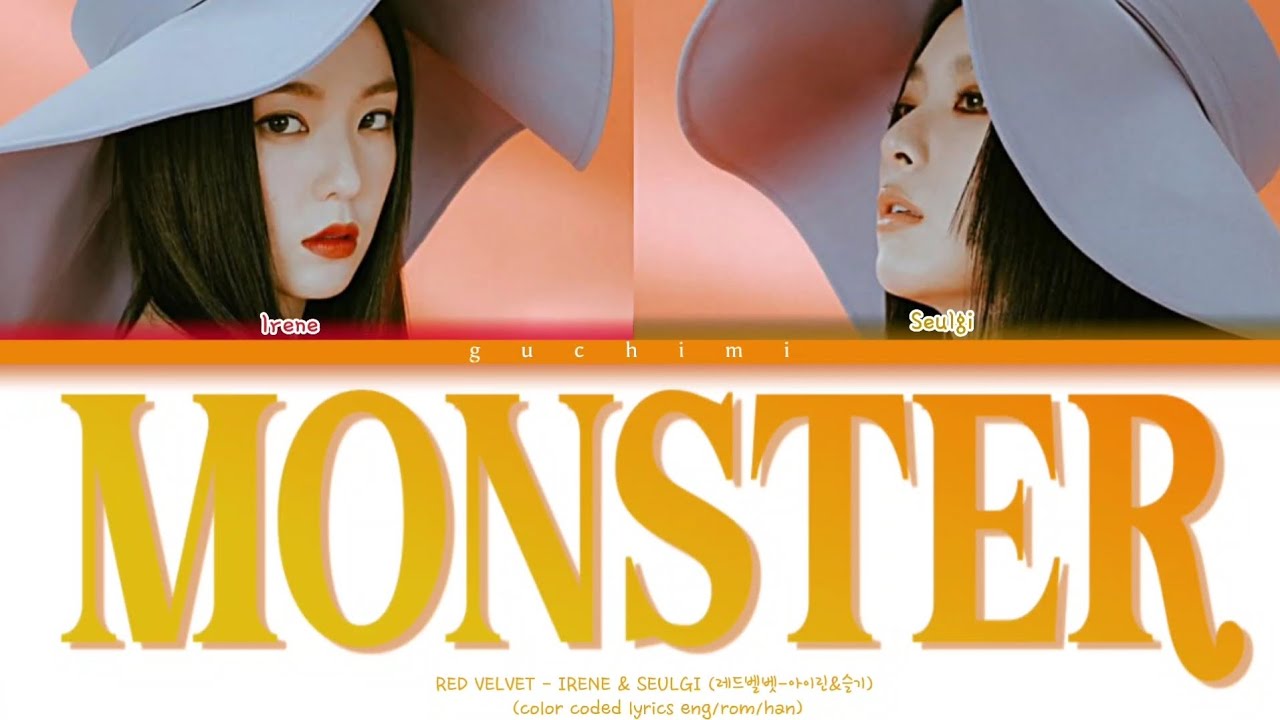 RED VELVET IRENE & SEULGI "Monster" Lyrics (레드벨벳 "Monster" Lyrics ...